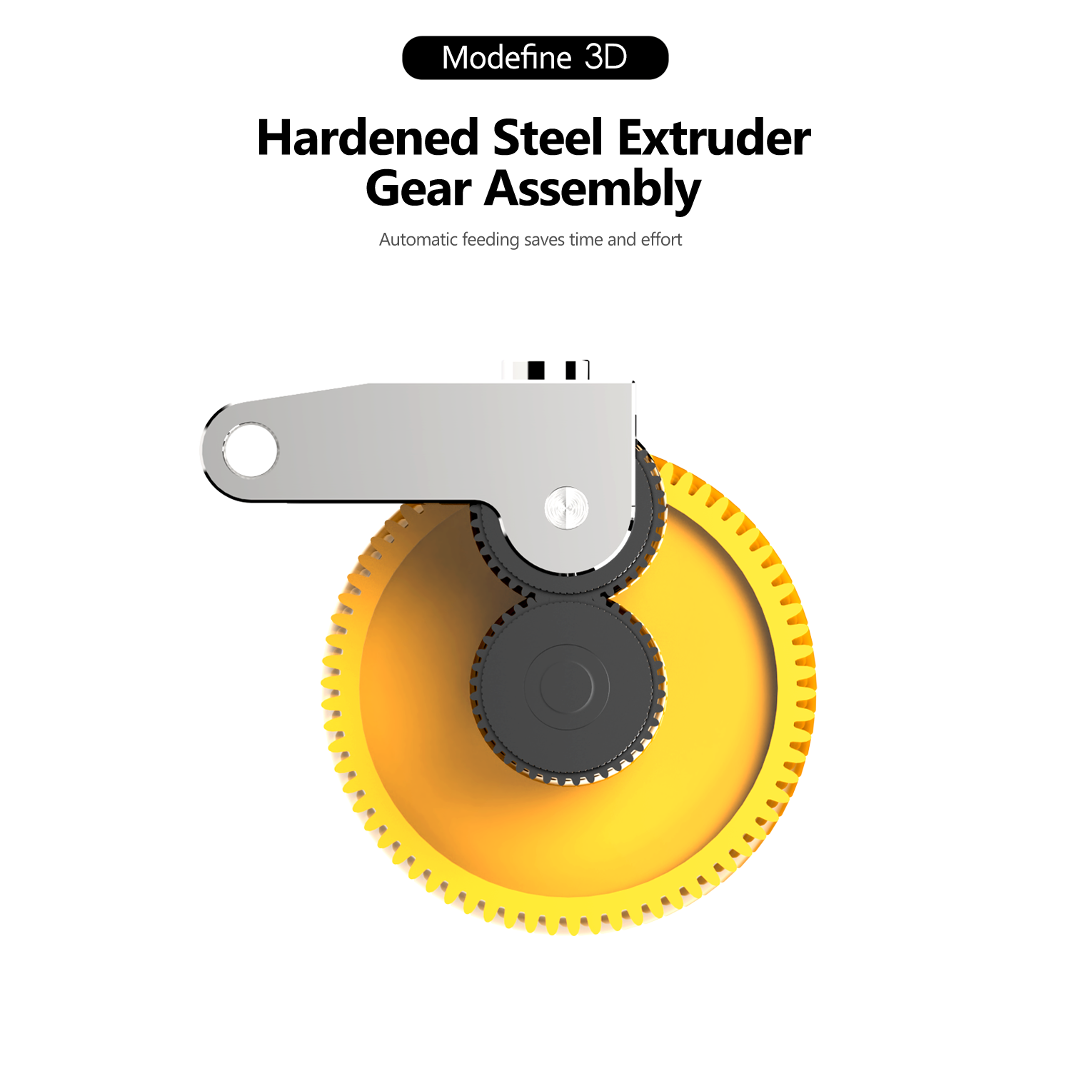 Hardened Steel Extruder Gear Assembly 【 X1/P1 series universal ...